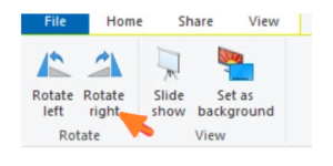How To Use Windows Rotate Image Feature | Lab-One