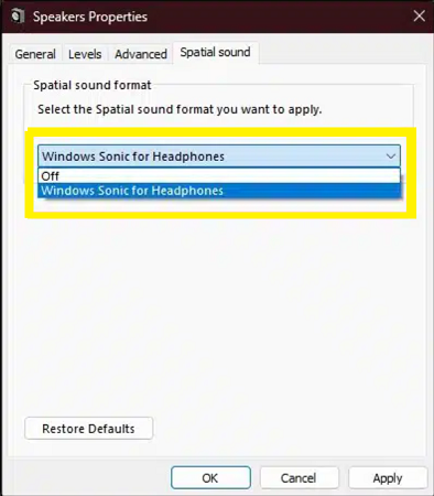 How To Turn On Spatial Sound On Windows 11 – pic5 | Lab-One
