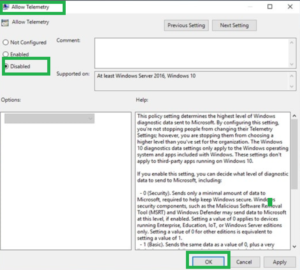 How To Disable Microsoft Compatibility Telemetry | Lab-One