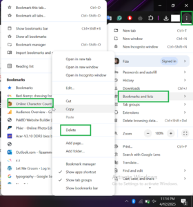 How to Delete Google Chrome Bookmarks | Lab-One