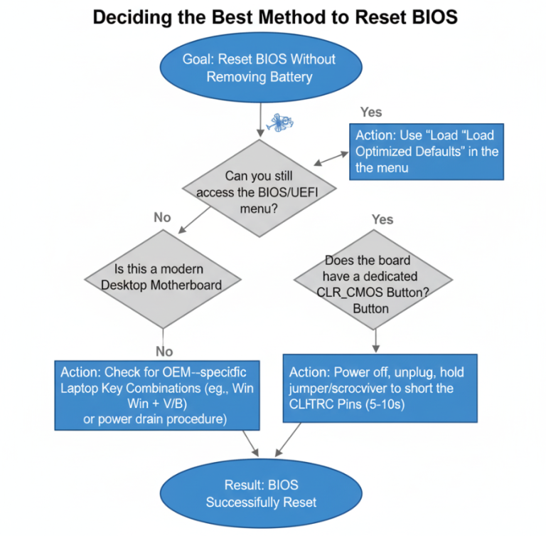 How to Reset BIOS Without Removing Battery | Lab-One
