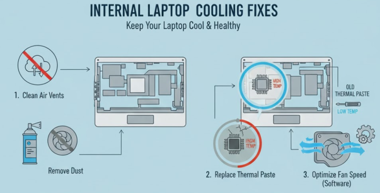 How to Fix Overheating Laptop Easily | Lab-One