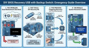 DIY BIOS Recovery USB with Backup Switch | Lab-One